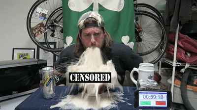 The GIANT CANDY Gauntlet Challenge (7,424 Calories) Doesn't Go As ...