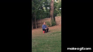 Playing Catch With Dad on Make a GIF