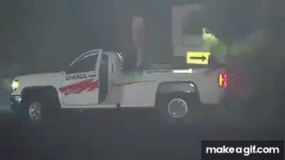 They Rent a U-Haul To Do burnouts on Make a GIF