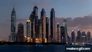 Dubai Hyperlapse on Make a GIF