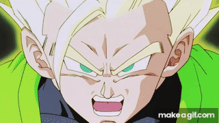 Gohan Super Saiyan 2 on Make a GIF