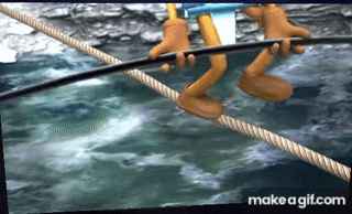 Balancing act on Make a GIF