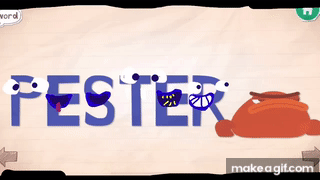 Endless alphabet pester instrumental on Make a GIF
