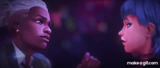 Powder & Ekko Dancing - Arcane on Make a GIF