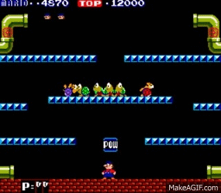 Arcade Mario Bros High Score @Retro Uprising on Make a GIF