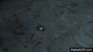 lighting cell phone on fire on Make a GIF