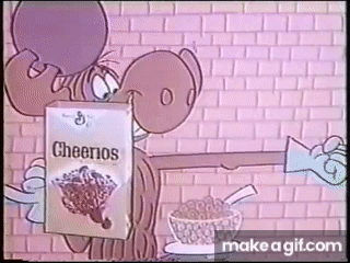Bullwinkle Cheerios Commercial: Bowling on Make a GIF