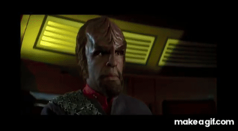 Picard, Beverly and Worf Arm the Auto-Destruct Sequence on Make a GIF