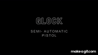 3D Glock Semi- Automatic Pistol (Function Animation) on Make a GIF
