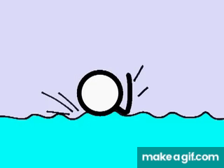 Swim sequence/animation of stickman Jack on Make a GIF