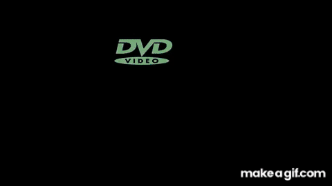 Bouncing DVD Logo Screensaver 4K 60fps - 10 hours NO LOOP on Make a GIF