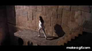 Oooh the rock roadblock on Make a GIF
