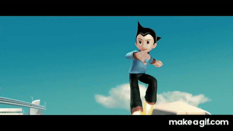 ASTRO BOY Clip - "Toby Flies" (2009) on Make a GIF