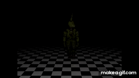 Springtrap dancing like Michael Jackson on Make a GIF