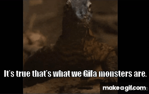 Gila monster on Make a GIF