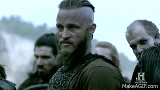 Ragnar Lodbrok | Vikings - "Bleeding Out" on Make a GIF