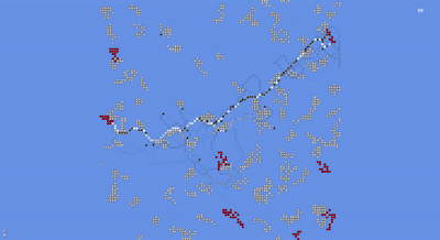 Ant Colony Optimization Simulation on Make a GIF