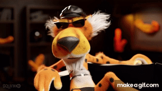 This Cheetos rebrand is insane. on Make a GIF