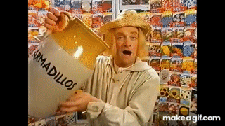 Dime Bar Commercial [Armadillos] (Starring Harry Enfield) - 1995, UK on ...