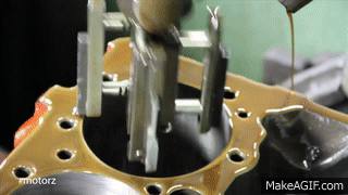 How-To Machine Chevy 350 Small Block Engine Motorz #64 on Make a GIF