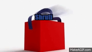 Animated Present Box on Make a GIF