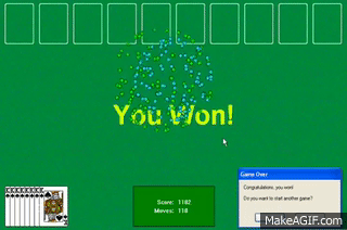 Let's Play Spider Solitaire on Make a GIF