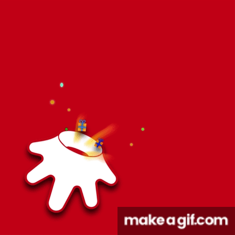 christmas explosion on Make a GIF