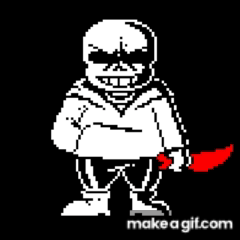 Distrust Sans on Make a GIF