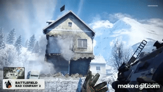 The Evolution of Destruction in Battlefield Games on Make a GIF