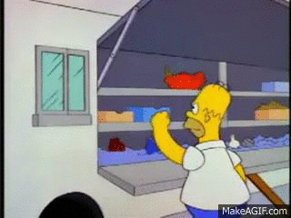 Donde esta mi ao. Homero on Make a GIF