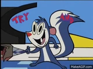 Scudworth and Skunky Poo on Make a GIF