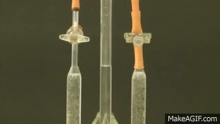 The Hofman Voltameter: electrolysis of water on Make a GIF