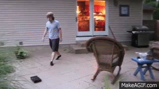 Psycho Kid's Window Smash on Make a GIF
