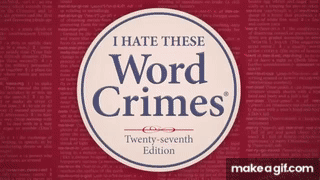 "Weird Al" Yankovic - Word Crimes on Make a GIF