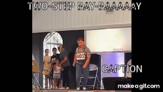 Two step on Make a GIF