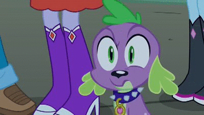 Spike the talking dog on Make a GIF