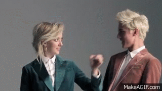 Lucky Blue Smith, Pyper America Smith, Halloween on Make a GIF