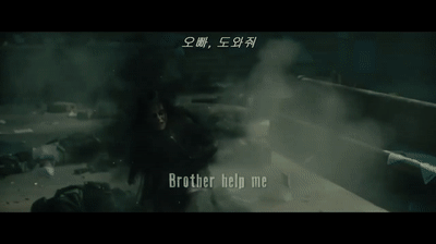 Suicide Squad Enchantress asks her brother help on Make a GIF