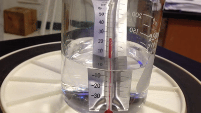 Boiling cold water In a Vacuum Chamber on Make a GIF