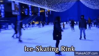 Ice skating at Chicago Navy Pier Winter wonderfest Ice Skating on Make ...