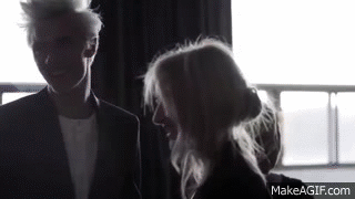 Lucky Blue Smith, Pyper America Smith, Halloween on Make a GIF