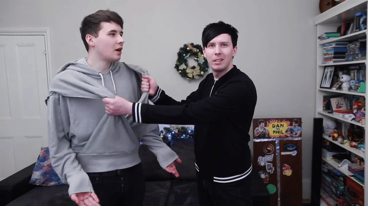 JUST DANCE IN JAPAN!!?! - Dan vs. Phil: Dance Evolution on Make a GIF