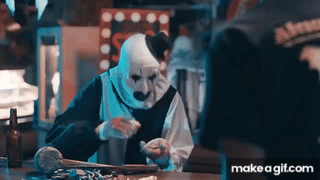 Art the Clown Meme | Terrifier 2 Meme on Make a GIF