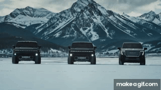 GMC Sierra EV and GMC HUMMER EV | “Crabwalk” on Make a GIF