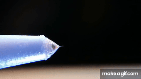 How electrospray ionization works on Make a GIF