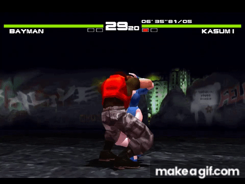 PSX Dead or Alive - Bayman on Make a GIF