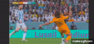 Messi handball on Make a GIF