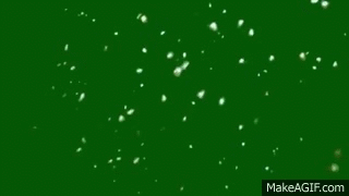 Green Screen Effects Snow Falling on Make a GIF