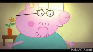 Peppa Pig and the Bacon Parody (NO FOR KIDS)- LoulouVZ on Make a GIF