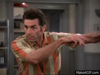 Cosmo Kramer invention #3 on Make a GIF